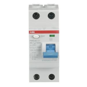 Interruttore differenziale puro F202 AC 25A 30MA 2P Abb F427800 | Elettroclimashop.com