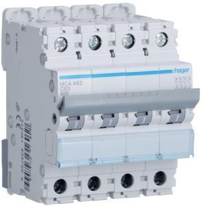 Interruttore Magnetotermico 4 Poli Hager MCA463 - Acquista Online