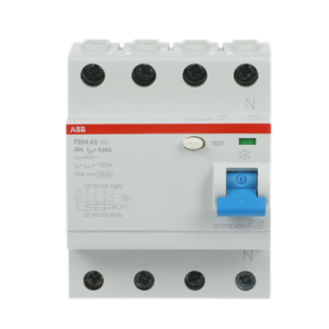 ABB F204 AC 40A 30MA 4P Interruttore Differenziale Puro