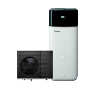 Pompa di calore R290 8kW 500L per riscaldamento e ACS Daikin Rotex